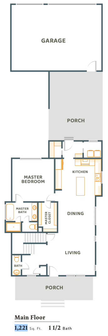 Fitzgerald (Craftsman) - Miller Family Homes